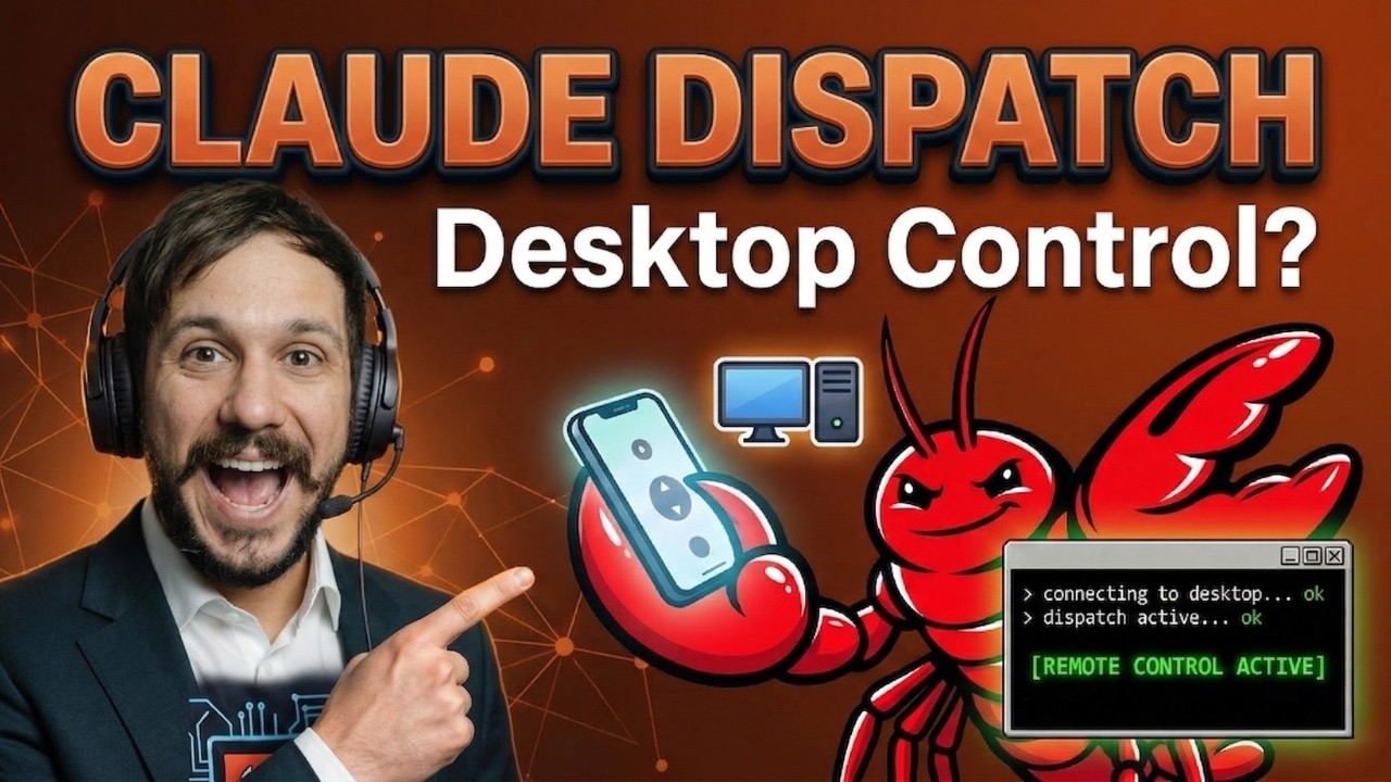 How to Control Your Desktop from Your Phone Using Claude (Dispatch Setup)