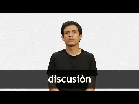 English Translation of “DISCUSIÓN” | Collins Spanish-English Dictionary