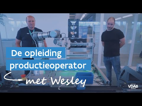 Opleiding productieoperator starten? Dat kan bij VDAB