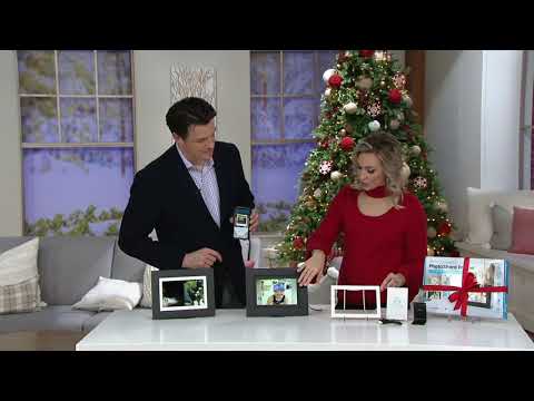SimplySmart 8" Connected Digital Photo Frame on QVC