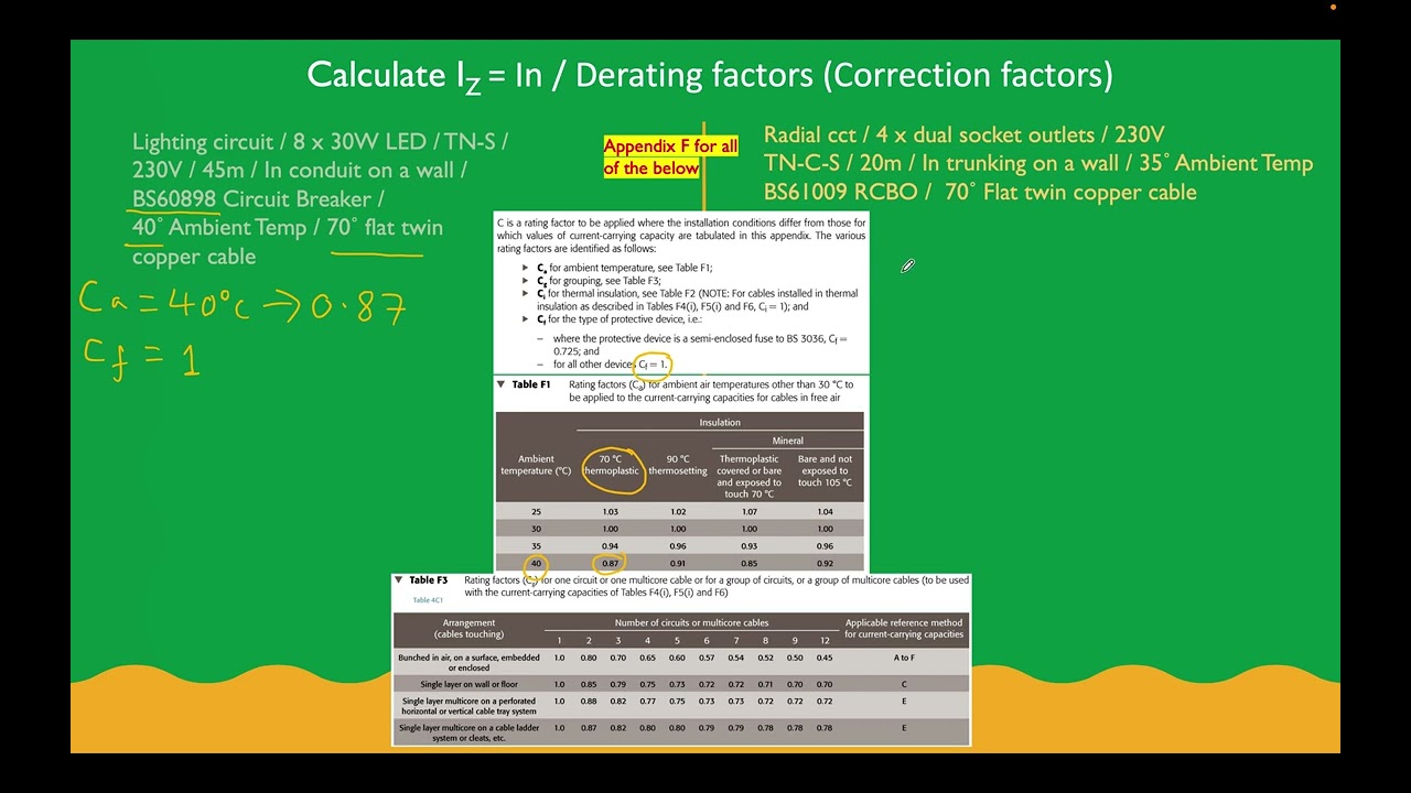 Step 3 - Calculate Iz new - 7 Part Series - Cable Selection
