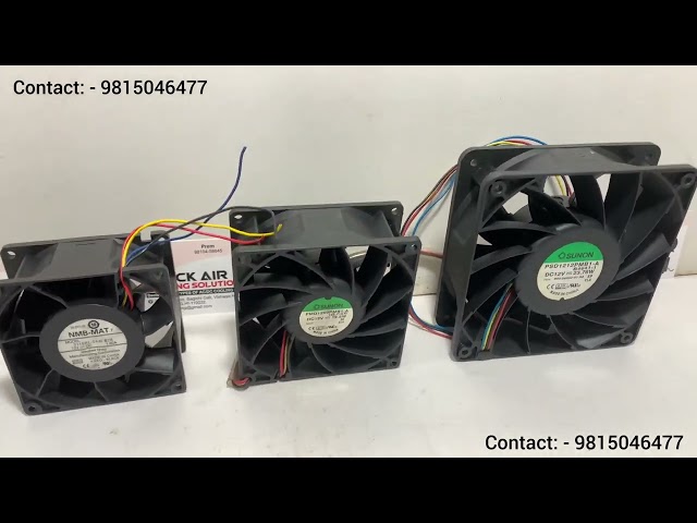 UPS INVERTER Cooling Fans - 12V 3 Inch (80mm) DC Cooling Fan (Multiple ...