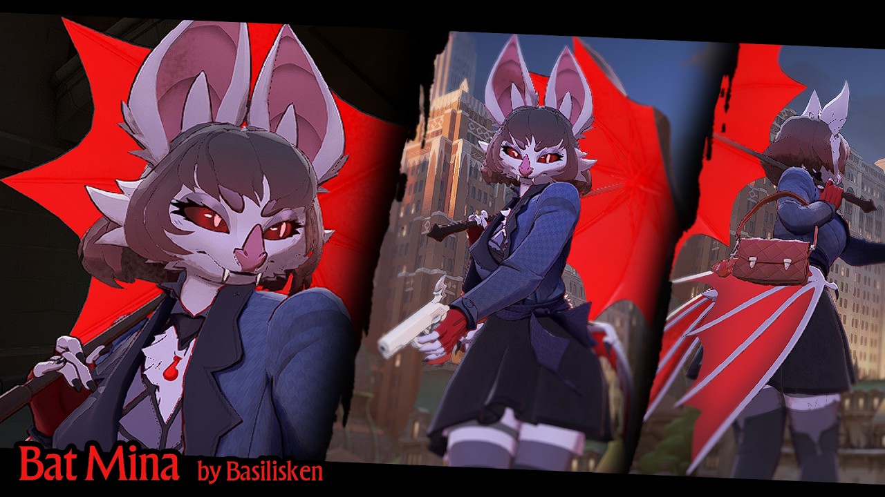 Deadlock - Bat Mina (Skin Showcase)
