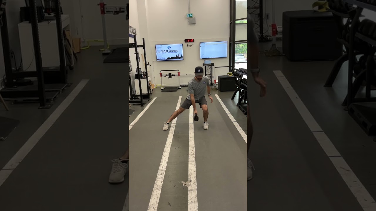 Lateral Squat (Reflexive Eccentric)