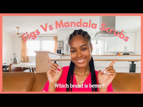 Figs vs Mandala Scrubs I Which brand is better?