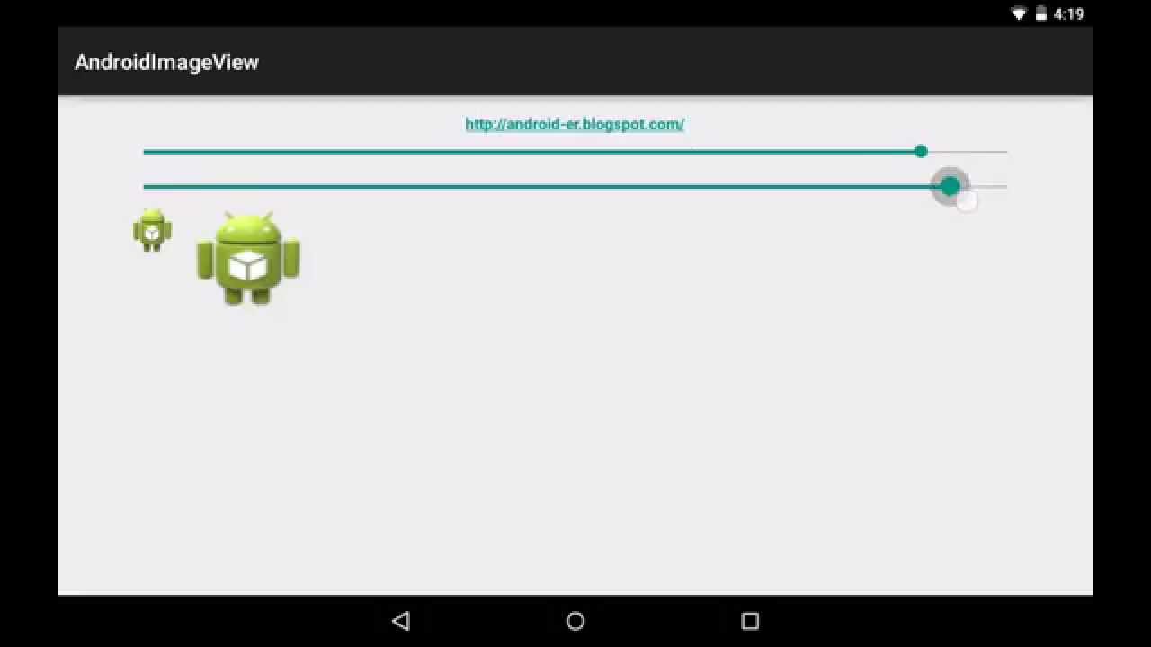 Create scaled bitmap using Matrix.