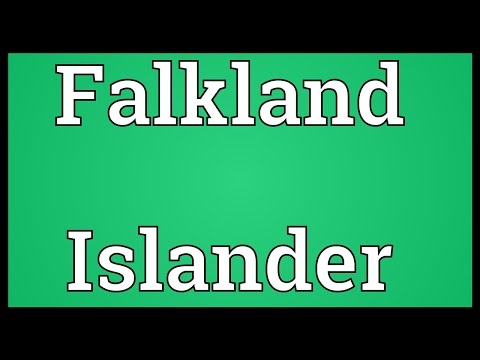 Falkland Islander Meaning