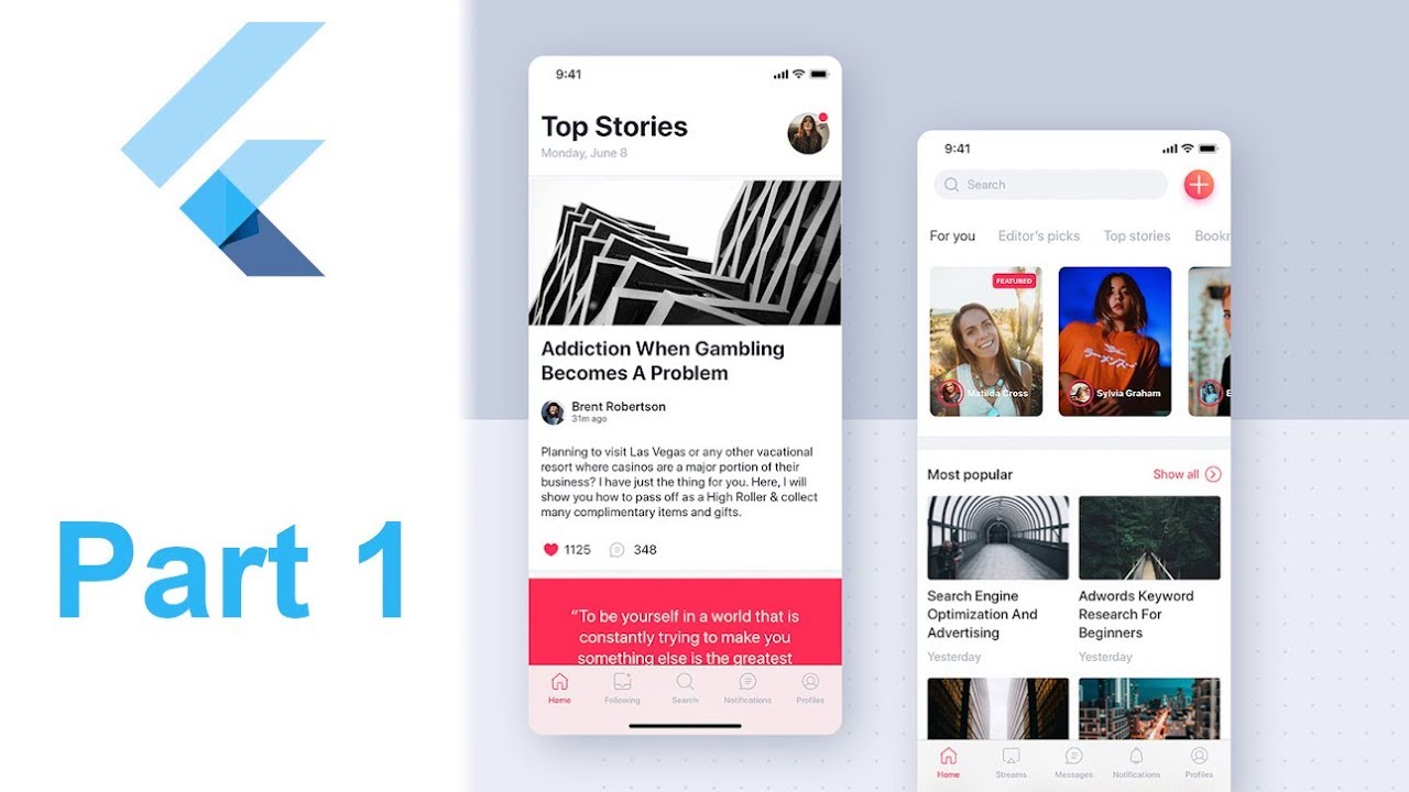 Flutter Article Details UI - Part 1 (darija)