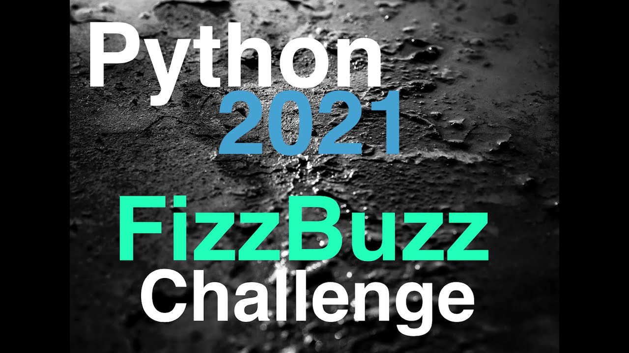 How to code FizzBuzz in Python