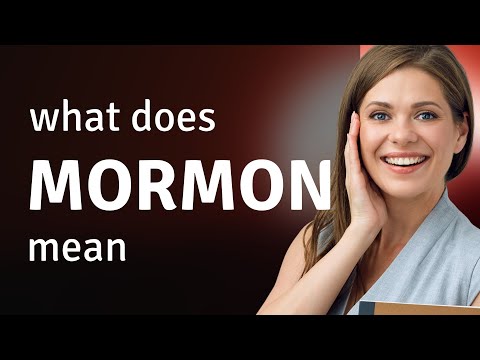 Mormon | definition of MORMON