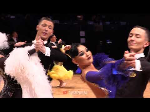 Matteo Del Gaone - Ekaterina Utkina RUS | Viennese Waltz | WDSF GrandSlam Standard | GOC 2019