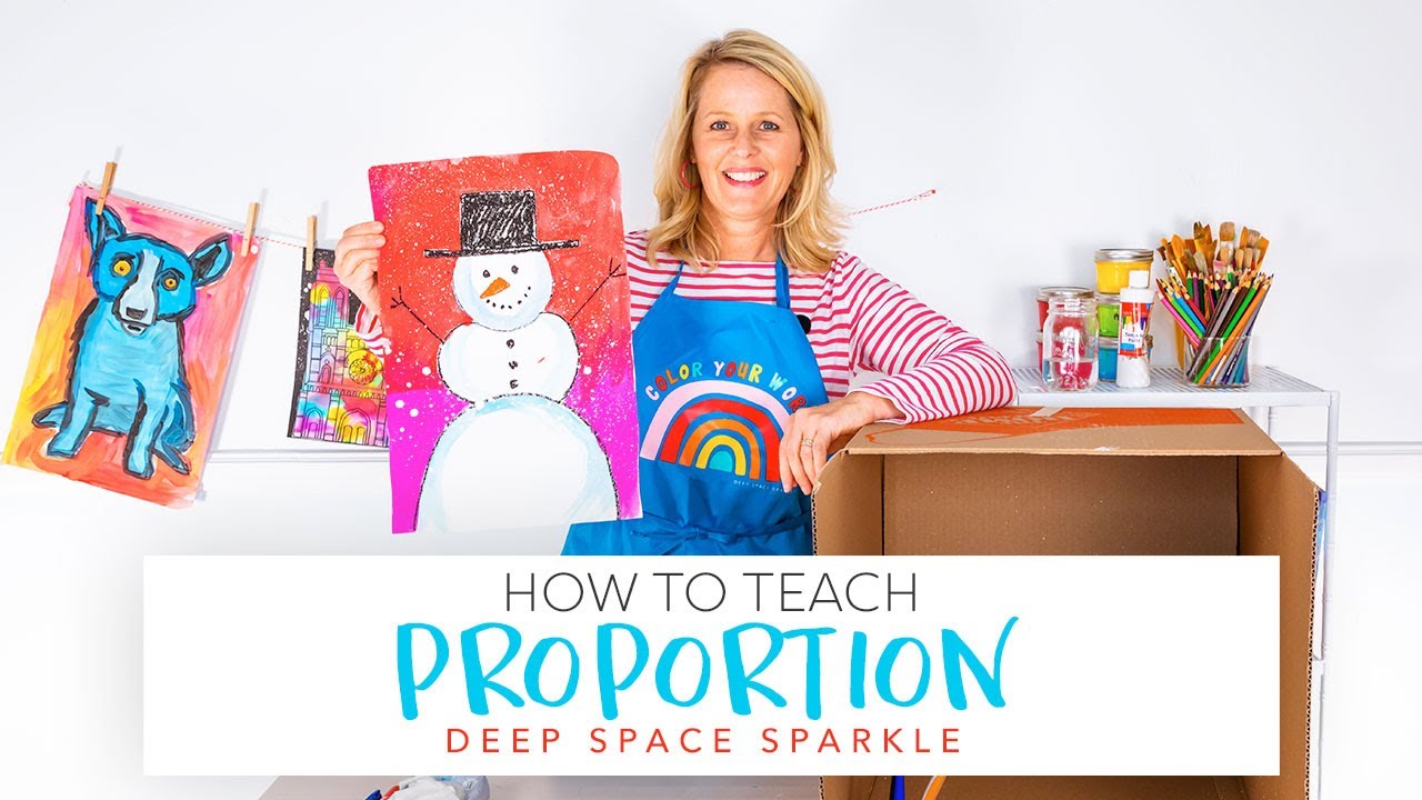 How to Teach Proportion | SNOWMAN PROJECT FOR KIDS