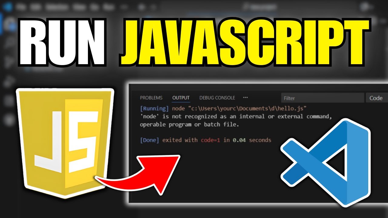 How To Fix Javascript Not Running In VS Code