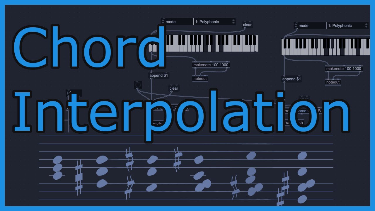 Infinite Generative Chords | Max/MSP Tutorial