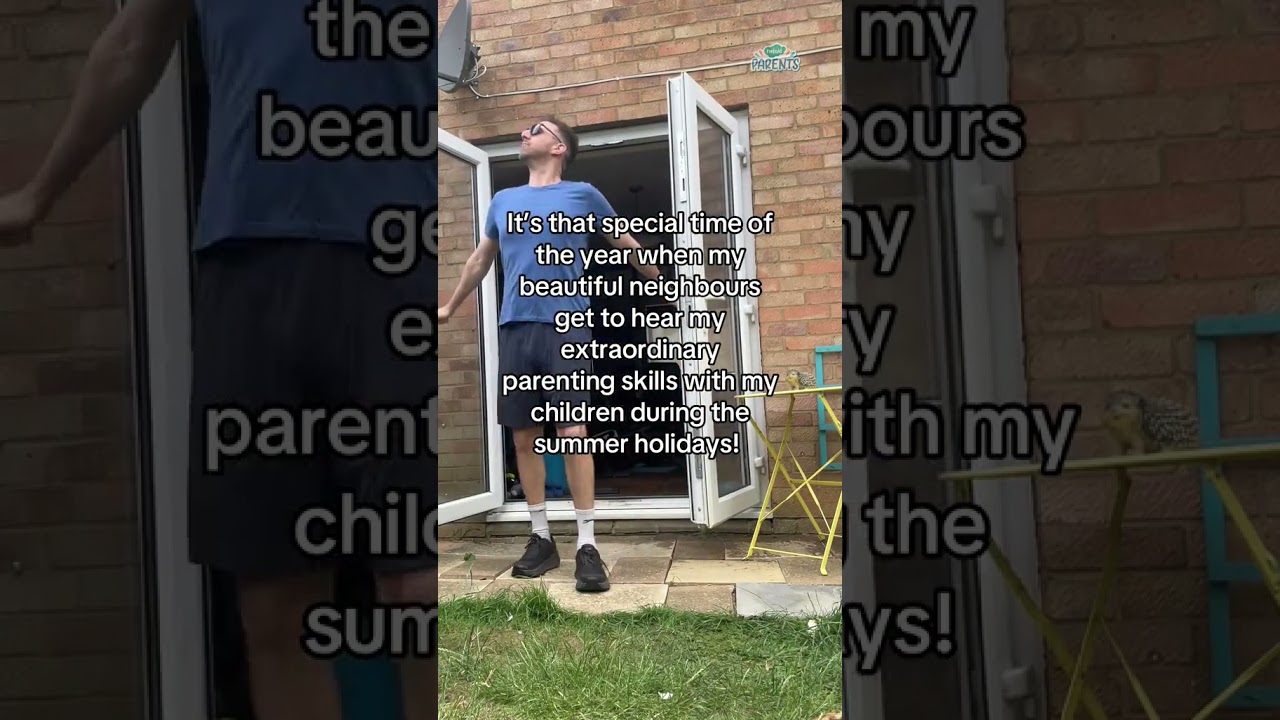 Summer Holidays = Full Volume Parenting 🎤😅 #RelatableParenting