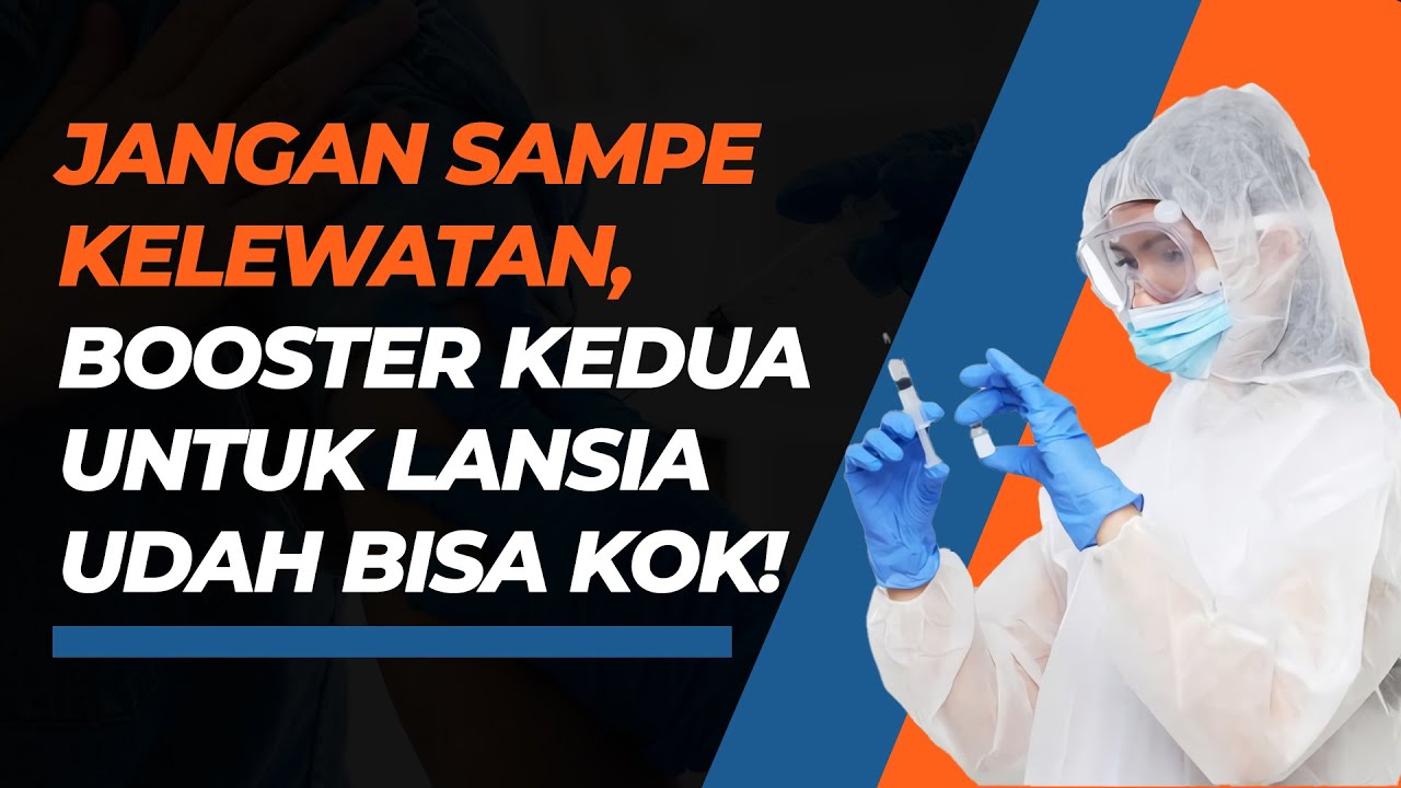 Begini Cara Daftar Booster Kedua untuk Lansia dan Jenis Kombinasi Vaksinnya