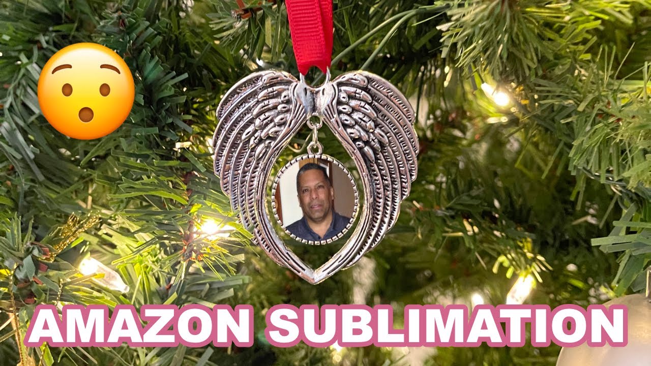 Amazon sublimation wing ornaments