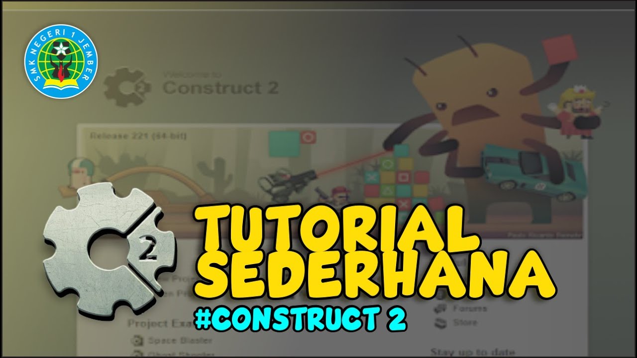 TUTORIAL CONSTRUCT 2: Animasi Button