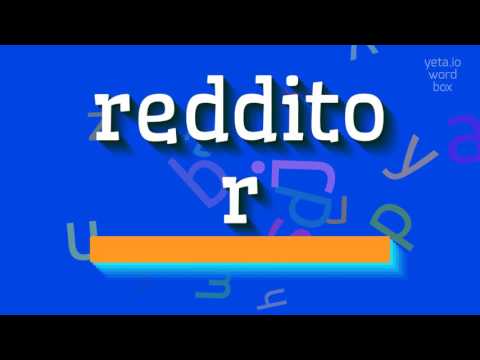 HOW TO PRONOUNCE REDDITOR? #redditor