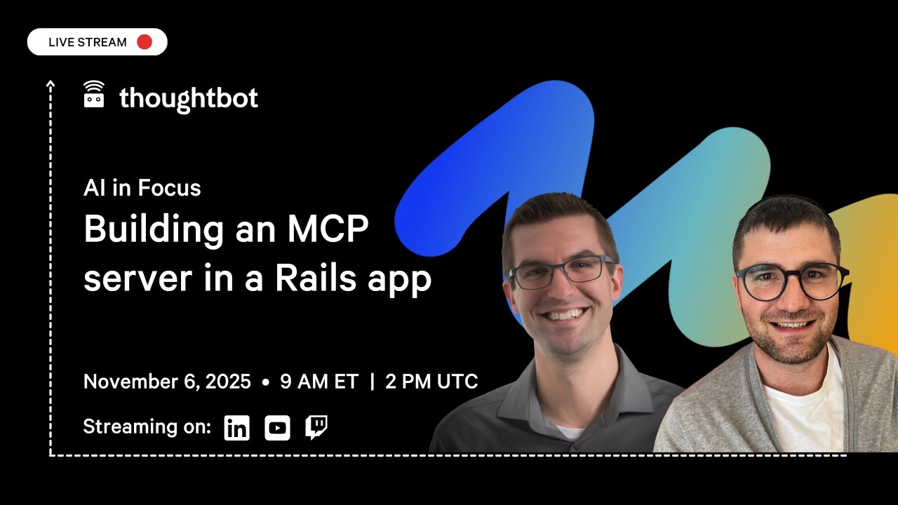 AI in Focus: Building an MCP server in a Rails app