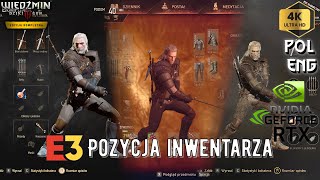 E3 Inventory Pose___E3 Pozycja Inwentarza at The Witcher 3 Nexus - Mods ...