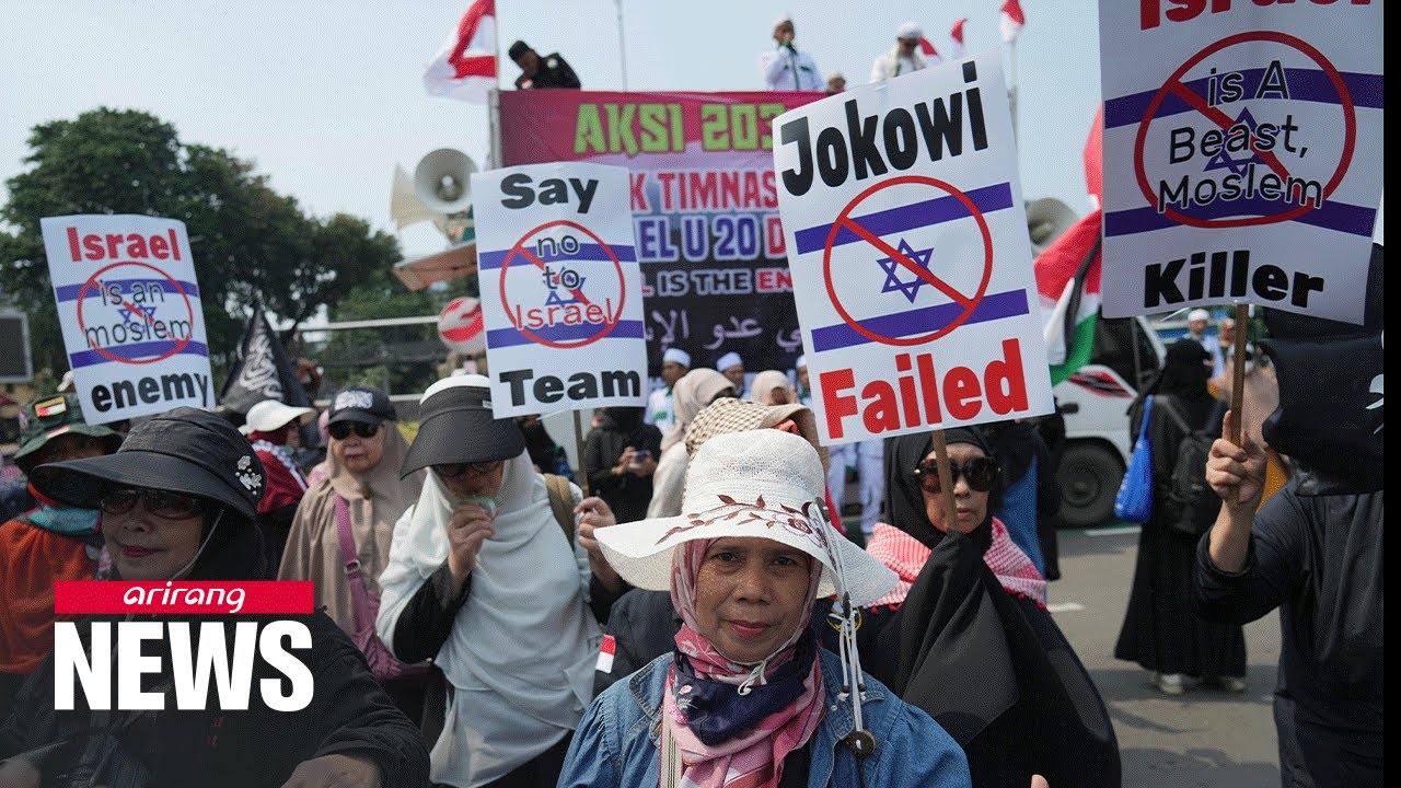 FIFA removes U20 World Cup hosting rights from Indonesia