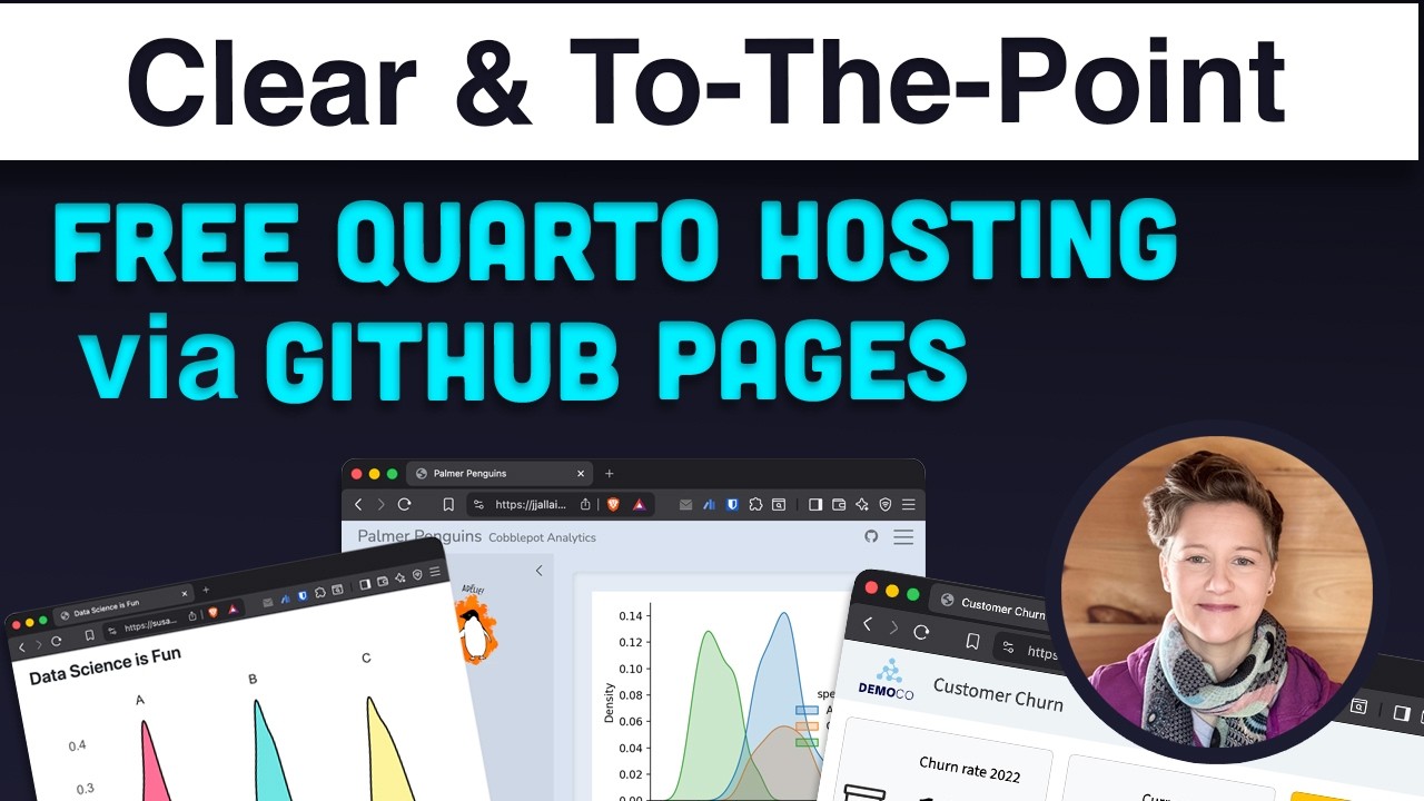 Host Quarto Reports on GitHub Pages for Free