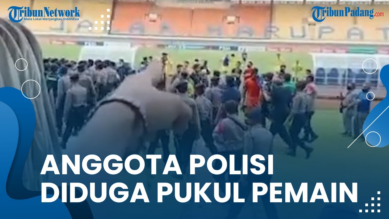 Viral Pertandingan Sepak Bola Rusuh di Liga 3, Diduga Anggota Polisi ...