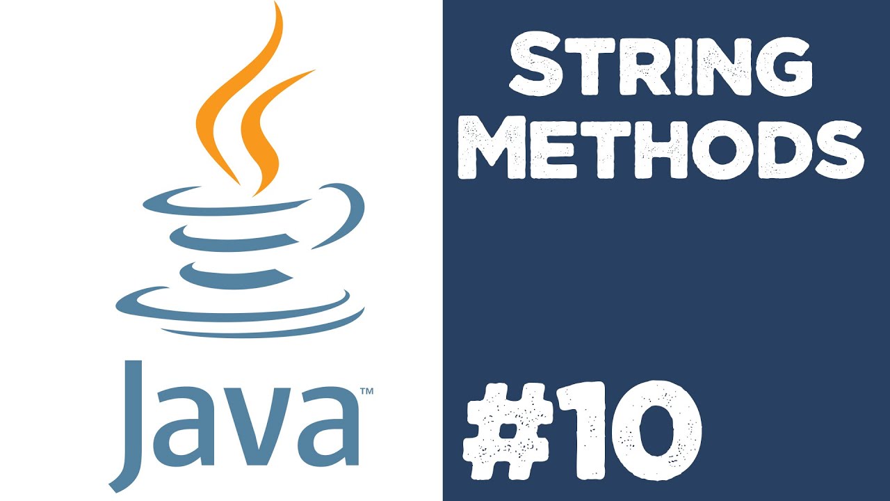 Introduction to Java video#10 | String methods | Quick programming tutorial