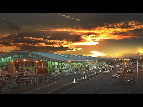 Tbilisi International Airport Road View, Georgia