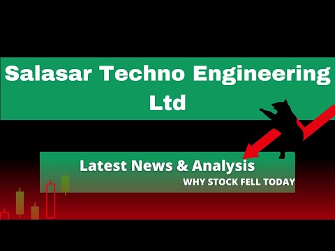 salasar techno share latest news,salasar techno engineering ltd latest news,salasar techno share lat