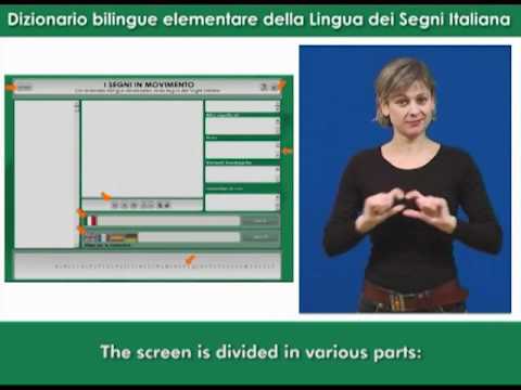 Dictionary Demo+DVD LIS - Italian Sign Language