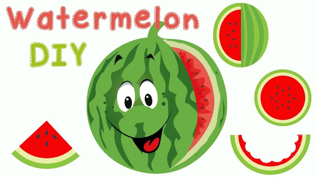 Watermelon Summer Fruits Compilation | Pineapple Easy Crafts