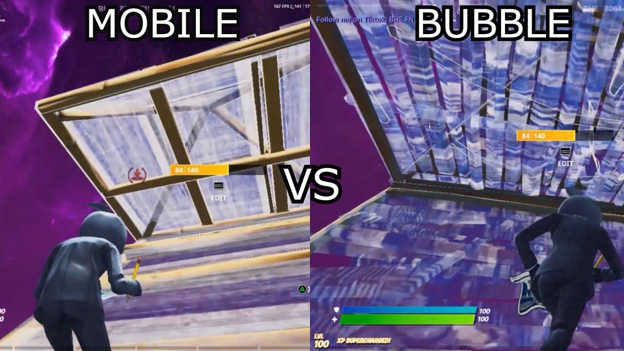 Fortnite New PERFORMANCE MODE SETTINGS COMPARISON - FPS DIFFERENCE (Creative + Solos)