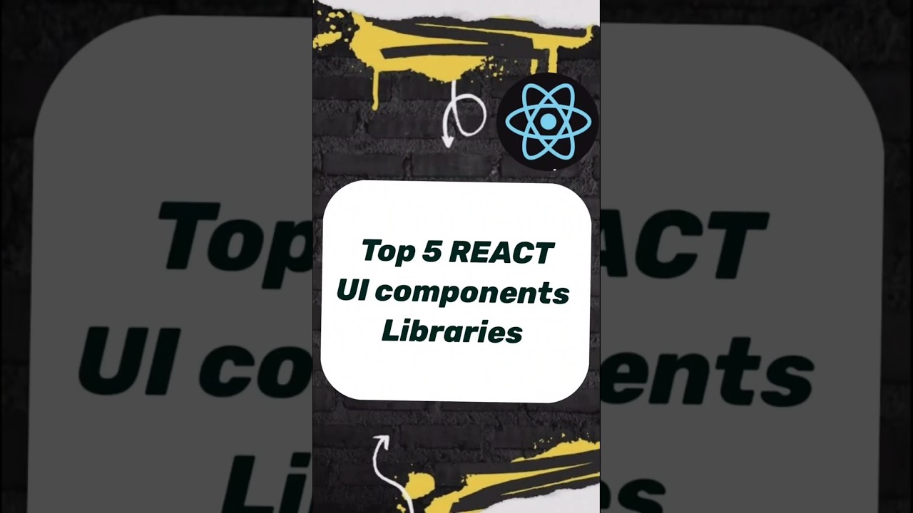 Top 5 React UI Component Libraries You Should Know in 2025!