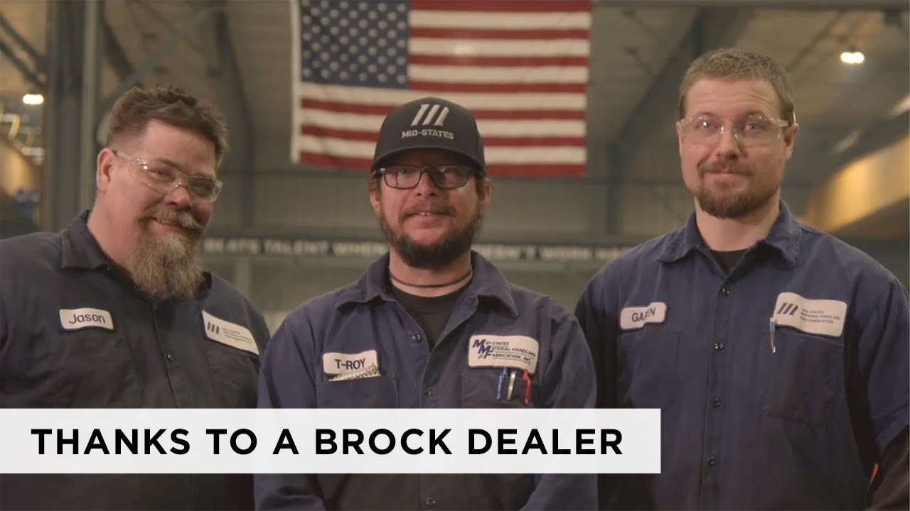 Thanks to a Brock Dealer