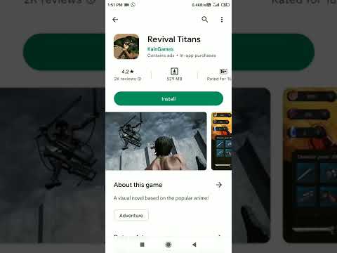 attck on titan game downloade play store