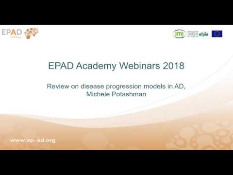Review on disease progression models in AD, Michele Potashman