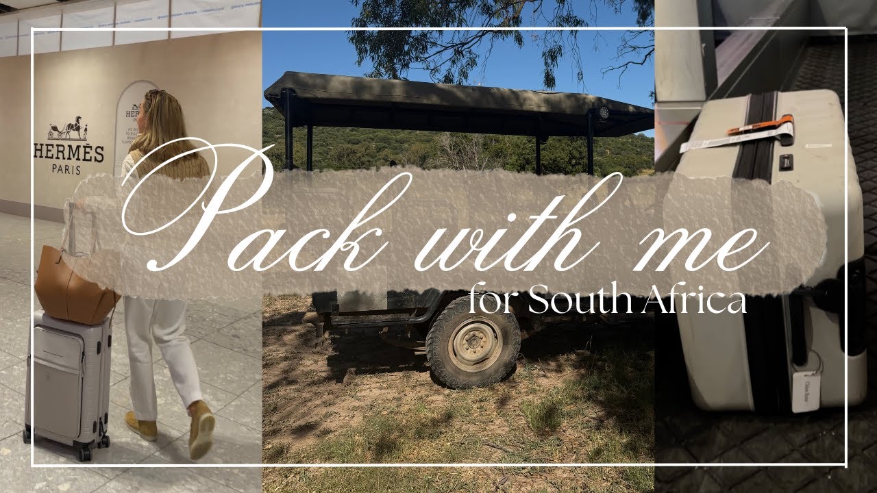 Pack with me for South Africa | Safari Outfits & New in my wardrobe