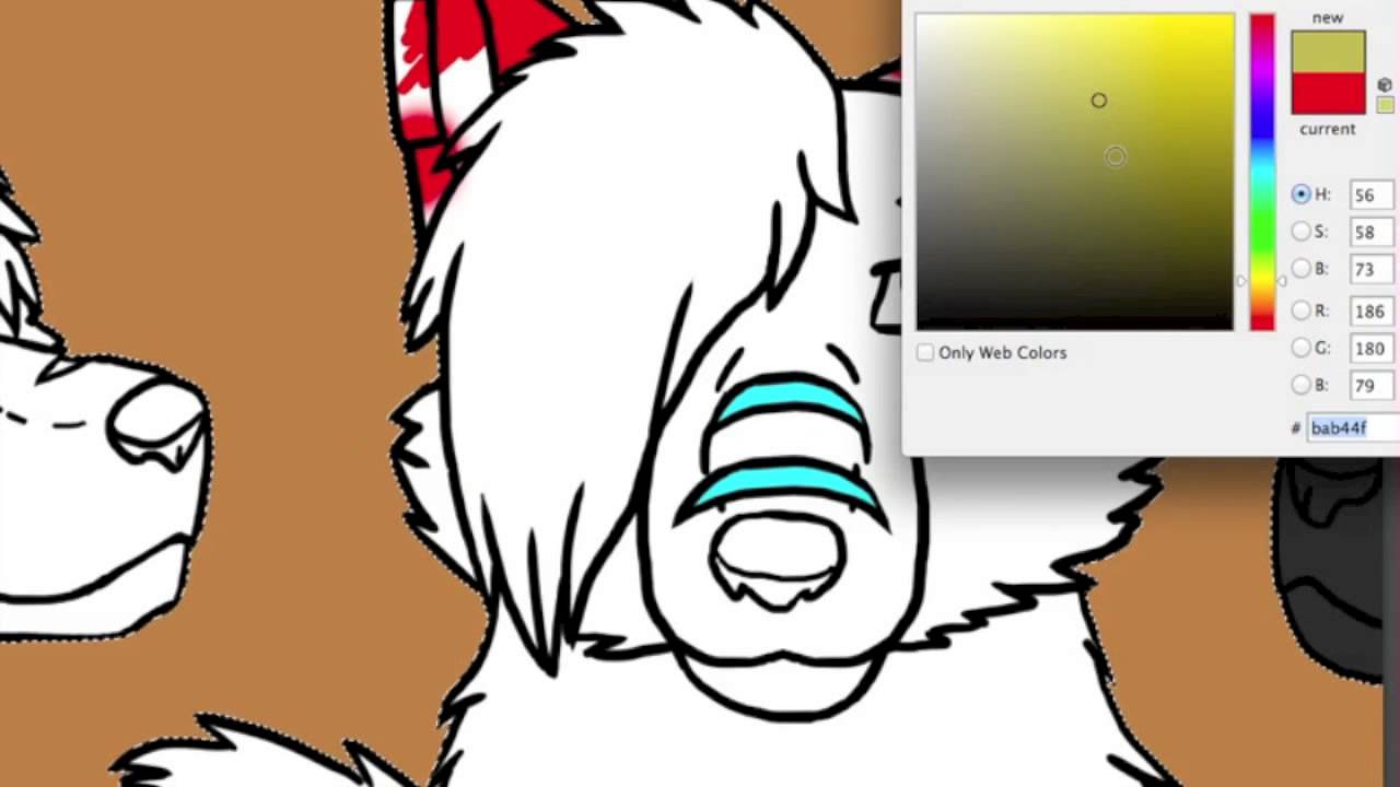 Fallen angels wolf speedpaint