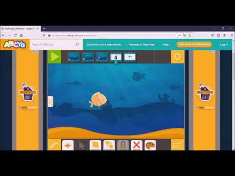 How to create a simple animation with https://www.abcya.com/games/animate