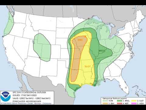SPC day 1-3 Severe Weather Outlook