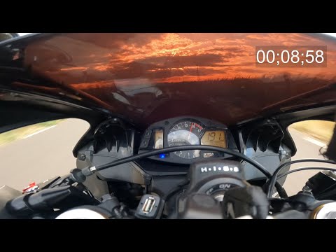 Honda CBR600RR 2012 0-200 KPH