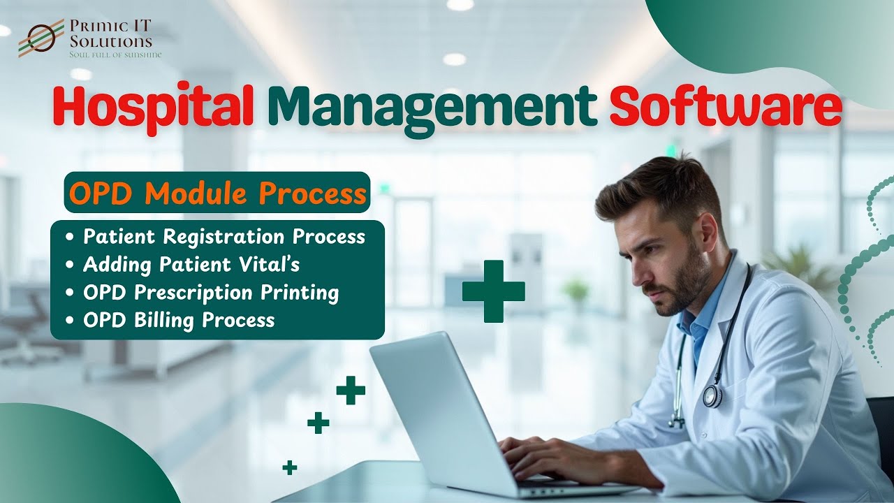 Hospital Management Software Demo | Patient Registration to OPD Billing Process