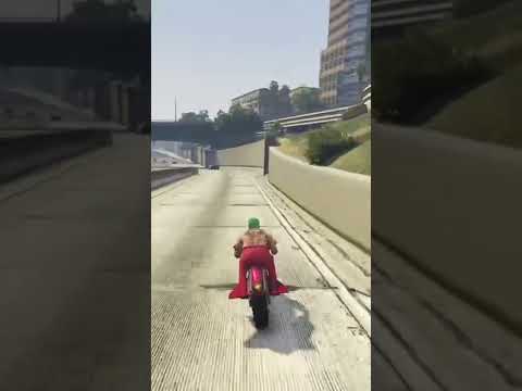 GTA V: Brutal Motorcycle Crash 💥🤣😮💨 #gta #gta5 #gta5online #gtav #gtaonline #motorcycle #crash