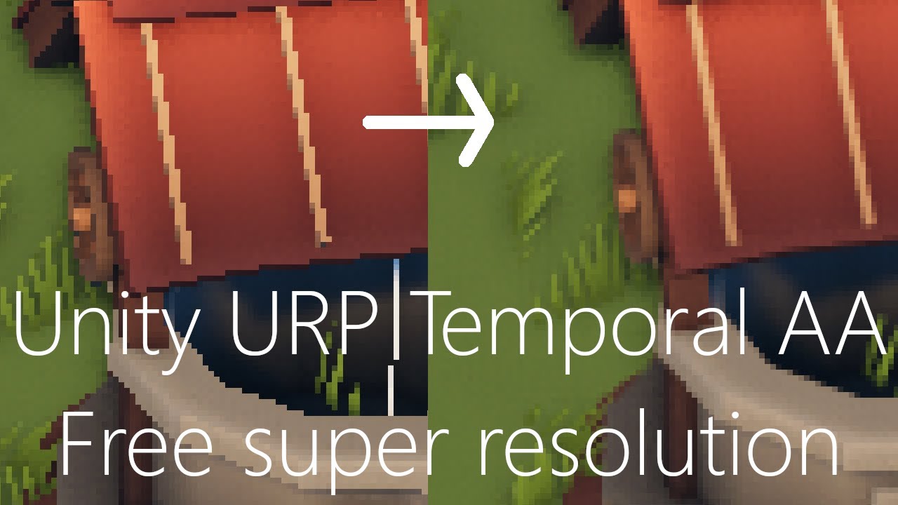 Unity URP Temporal Anti-Aliasing [Free | GitHub]