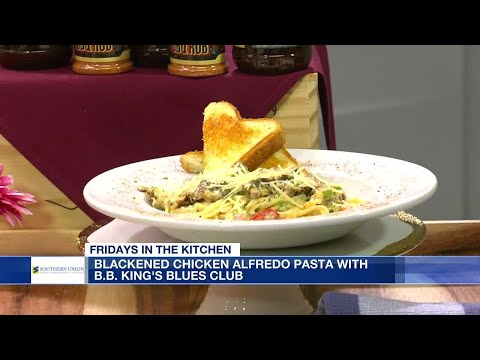 Fridays in the Kitchen: Blackened Chicken Alfredo Pasta
