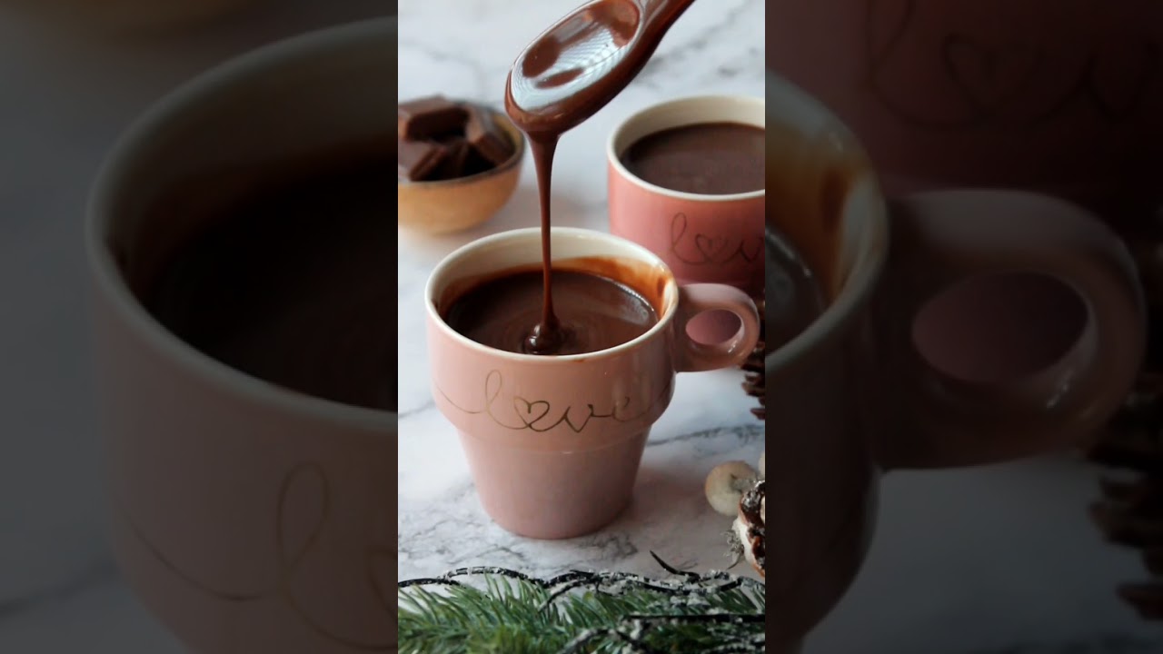 CHOCOLATE A LA TAZA: 1L  🥛30 grs🍫 50 gr maicena 2 cda cacao polvo, azúcar #chocolatealataza #roscon