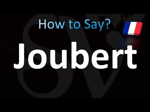 How to Pronounce ''Joubert'' Correctly! (French)