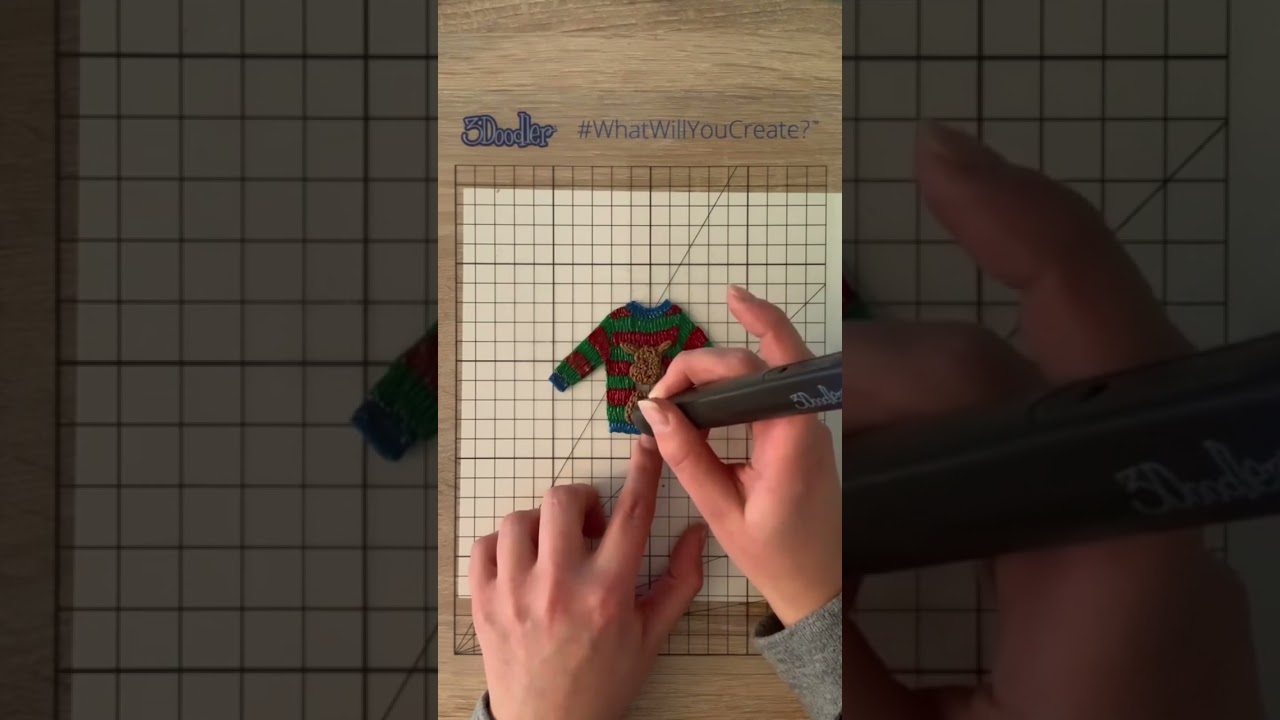 Watch us Doodle an Ugly Christmas Sweater